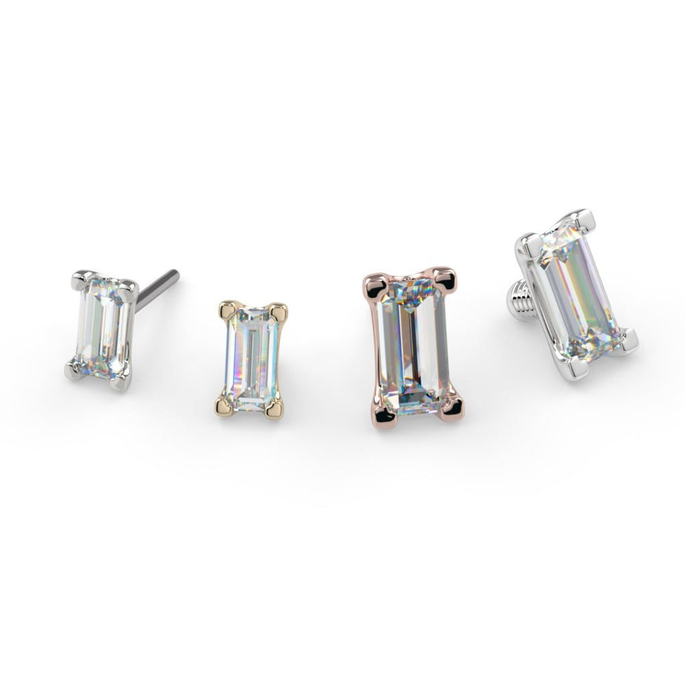 Low-Profile Baguette Prong End